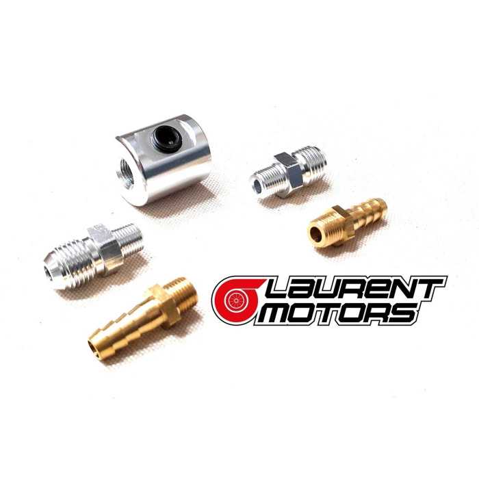Fuel pressure gauge adapter