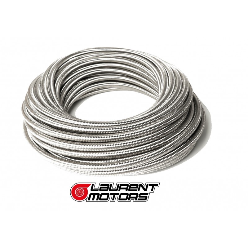PTFE Stainless steel braided hose AN6 / DASH6