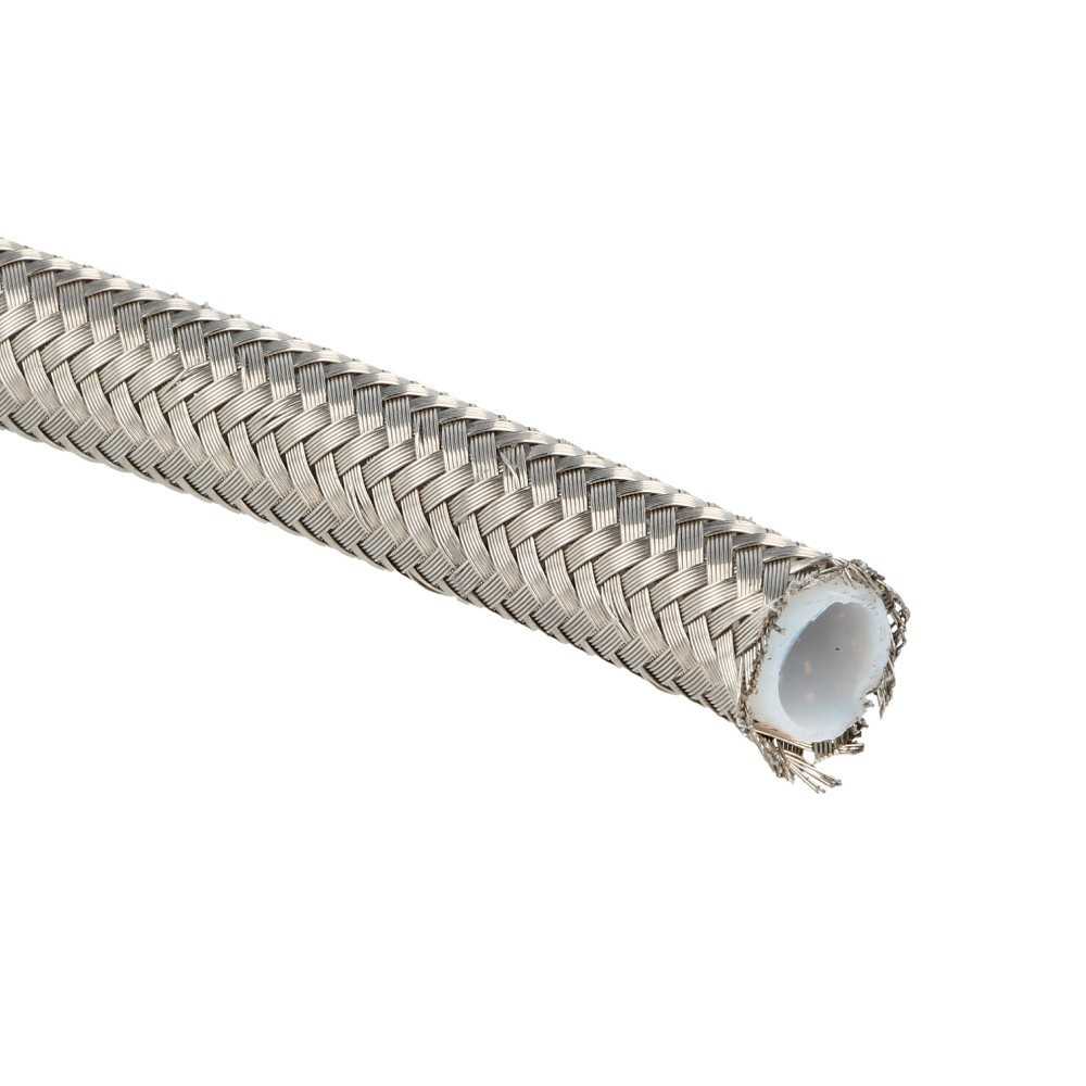 PTFE Stainless steel braided hose AN8 / DASH8