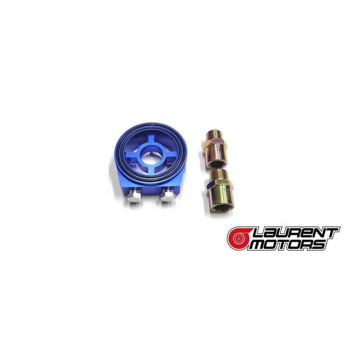 Oil filter sandwich plate adapter
