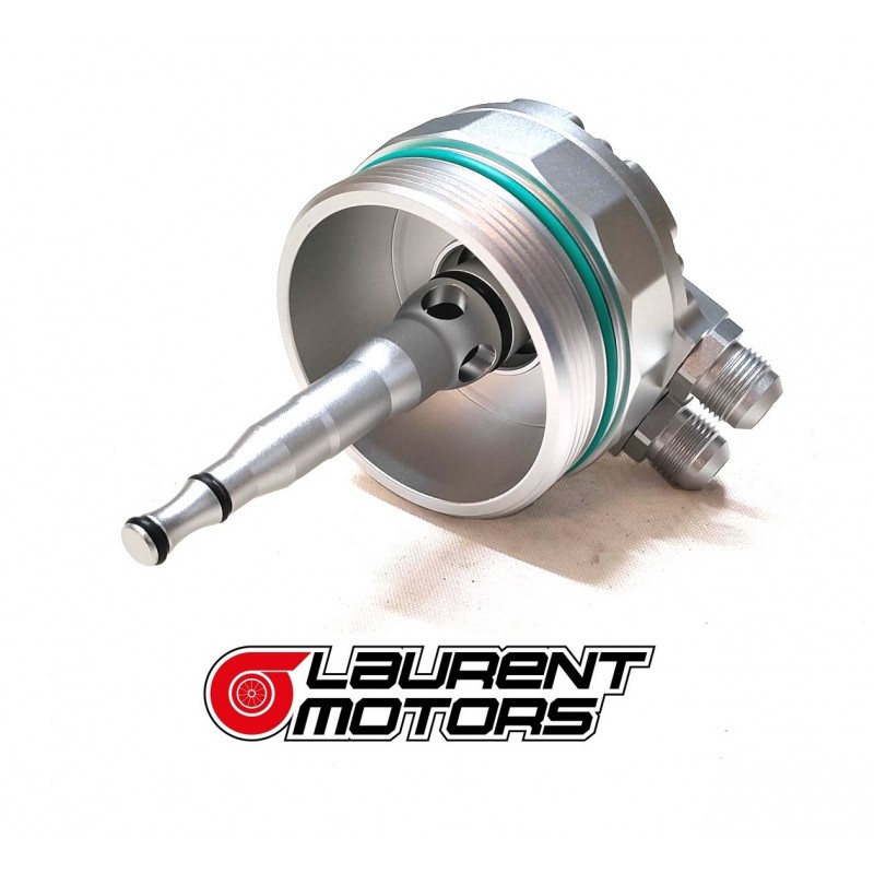 BMW - Oil Filter Cover with Sensor Ports + Radiator Outlet BMW M52, M54 ...